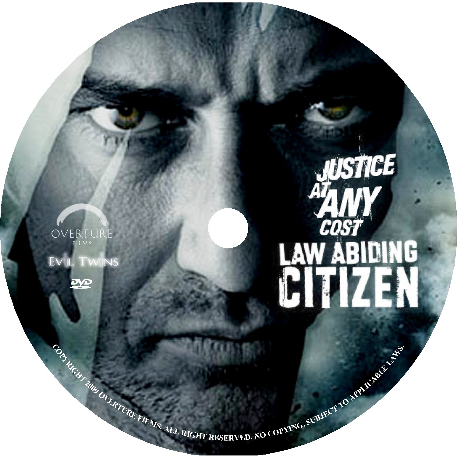 DVD Lables: LAW ABIDING CITIZEN